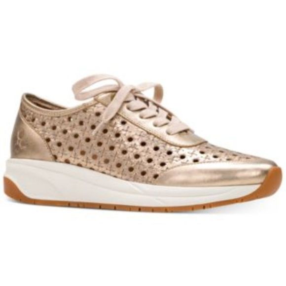 Patricia Nash Shoes Patricia Nash Milla Sneakers Pale Gold Poshmark
